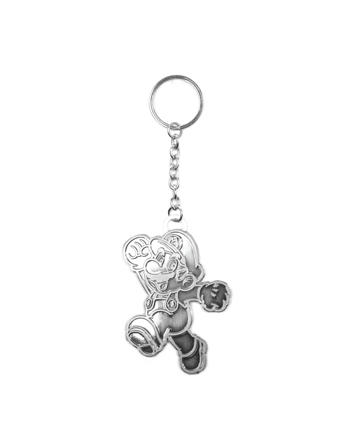 Nintendo Silver Mario Keychain ICC Malta